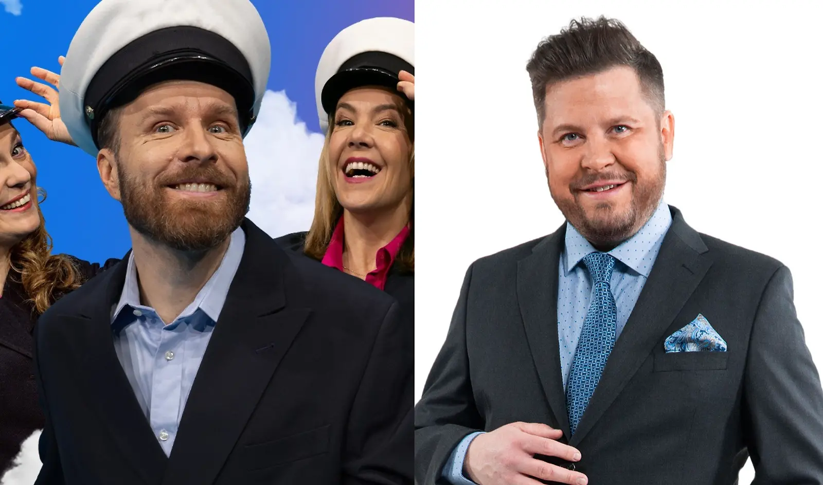 Puoli seitsemän -jymy-yllätys! Koko ohjelma lähetetään Viking Linelta ...